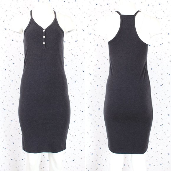 Zenana Outfitters | Dresses | Racerback Bodycon Cami Dress Charcoal ...